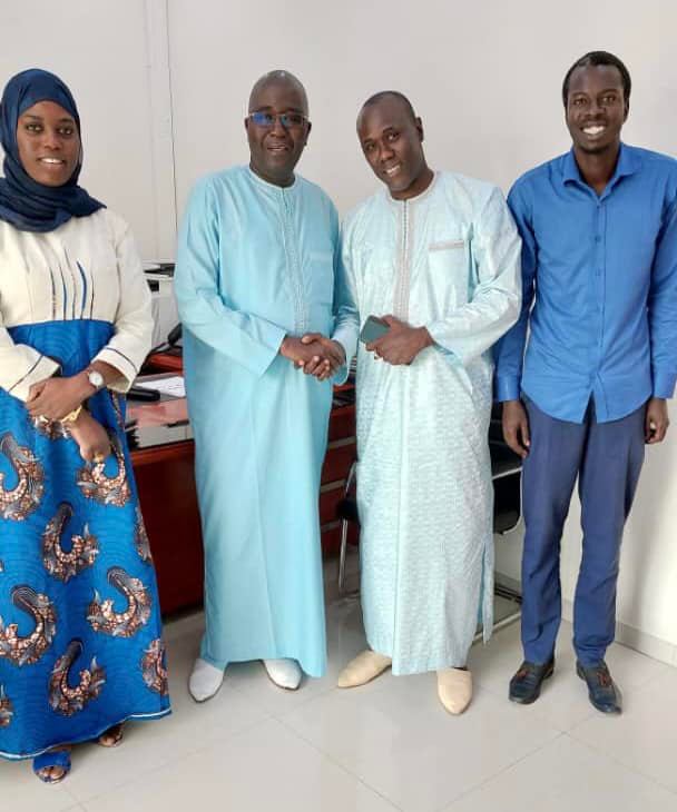 Visite de Monsieur le Directeur du CNAO, Monsieur Djibril BEYE, au ...